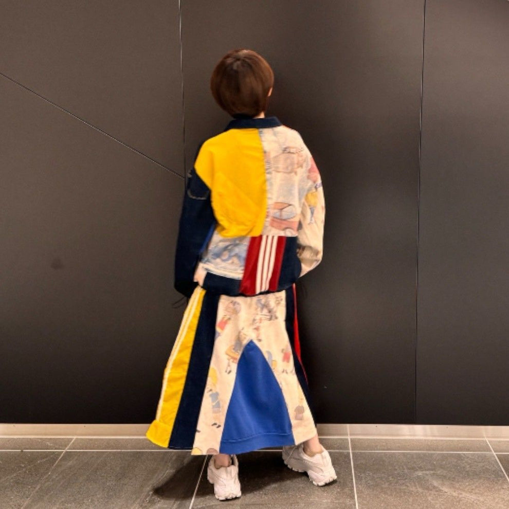 Graffiti Patchwork Bomber 有明ガーデンrecollect店 ジャケット リメイク セットアップ remake 再構 ...