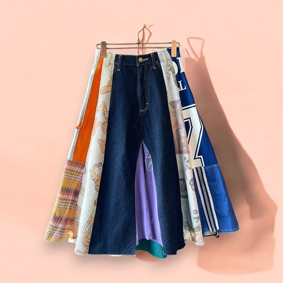 Crazy Retro Skirt 有明ガーデンrecollect店 スカート セットアップ リメイク remake 再構築 CRS0003 ...